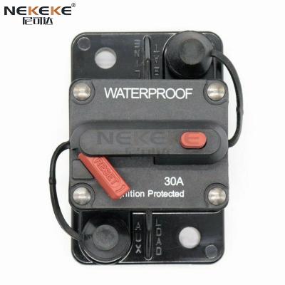 China 30A-300A DC Waterproof Circuit Breaker Manual Reset 12-48V for Marine Automotive RV for sale