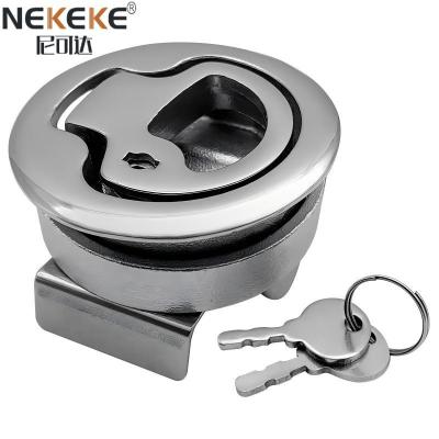 China 316 Stainless Steel Marine Floor Lock with Key - 2.4