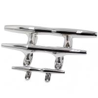China 316 Stainless Steel Marine Cleats 6-12 Inch High Polish Heavy Duty Boat Dock Hardware for sale