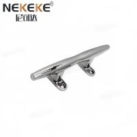 China 316 Stainless Steel Marine Cleats 6-12 Inch High Polish Heavy Duty Boat Dock Hardware for sale