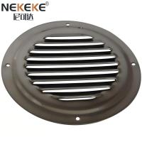 China Stainless Steel Round Ventilation Louvers 100mm & 130mm Diameter 1mm Thickness for Marine Boats Yachts for sale