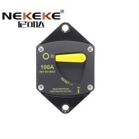 China 100A 48V DC IP67 Waterproof Circuit Breaker with Manual Reset for Marine RV Truck Applications for sale