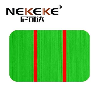 China Custom Green Red EVA Marine Deck Mat 2500cm x 5cm Slip Resistant Marine Flooring for sale