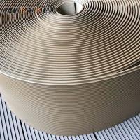 China 5mm High Density PVC Teak Deck Flooring 2500cm Length - Moisture Resistant Marine Grade for sale