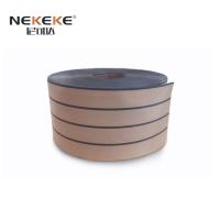 China Marine Grade PVC Deck Flooring 5mm Thick 2500cm Length Brushed Teak Surface for Boats & Yachts for sale