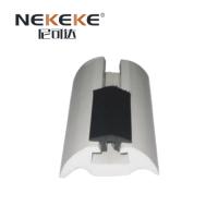 China Fire Resistant Marine Dock Fender Rubber Strip 45mm-90mm in White and Black Colors for Boat Protection for sale