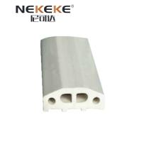 China EPDM Marine Dock Fender Black Rubber Strip 45mm Width 18mm Height for Boat Docking Protection for sale
