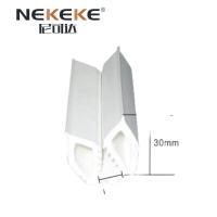 China EPDM Marine Dock Fender Black Rubber Strip 45mm Width 18mm Height for Boat Docking Protection for sale