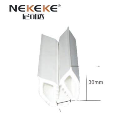 China EPDM Marine Dock Fender Black Rubber Strip 45mm Width 18mm Height for Boat Docking Protection for sale