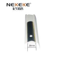 China EPDM Marine Dock Fender Black Rubber Strip 45mm Width 18mm Height for Boat Docking Protection for sale