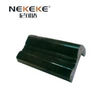 China EPDM Marine Dock Fender Black Rubber Strip 45mm Width 18mm Height for Boat Docking Protection for sale