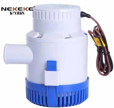 China High Volume Submersible Bilge Pump 3000-4000 GPH 12V/24V DC with 8M Head for Marine Boats for sale