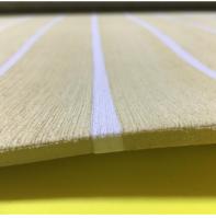 China Brushed Surface Striped EVA Mat 6mm Thick with Self Adhesive Backing for Marine and RV Flooring in 90×240cm and 120×240cm Sizes for sale