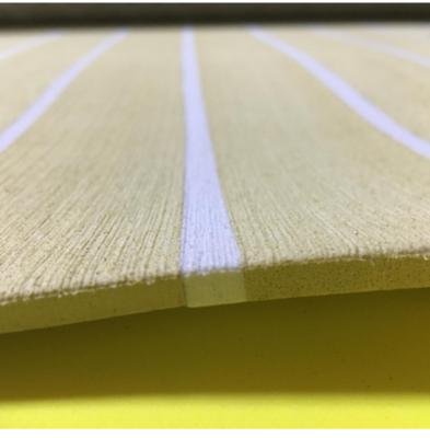 China Brushed Surface Striped EVA Mat 6mm Thick with Self Adhesive Backing for Marine and RV Flooring in 90×240cm and 120×240cm Sizes for sale