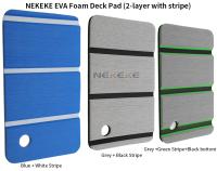 China Marine Grade EVA Foam Deck Pad 90×240cm 120×240cm 6mm Thick with 3M Adhesive Anti-Slip Traction Mat for sale