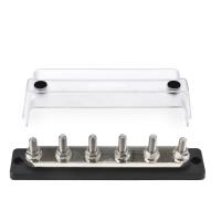 China 48V 600A High-Current Busbar with 6 Studs for Solar RV Marine and Automotive Power Distribution for sale