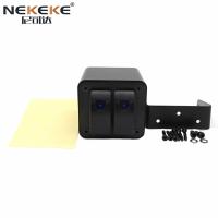 China Marine Switch Panel Rocker Switch Box IP66 Waterproof 12V DC Aluminum Construction for Boat Truck RV for sale
