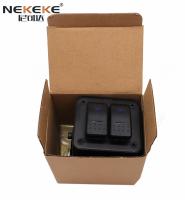 China Marine Switch Panel Rocker Switch Box IP66 Waterproof 12V DC Aluminum Construction for Boat Truck RV for sale