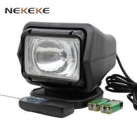 China 100W 360 Degree Rotation Remote Control Marine Spotlight LED Light for Yachts and Patrol Vessels for sale