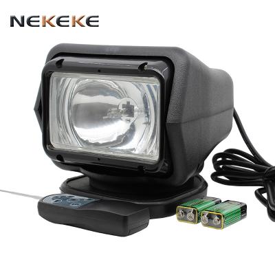 China 100W 360 Degree Rotation Remote Control Marine Spotlight LED Light for Yachts and Patrol Vessels for sale