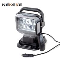 China 100W 360 Degree Rotation Remote Control Marine Spotlight LED Light for Yachts and Patrol Vessels for sale