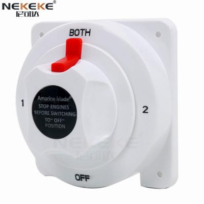 China Marine Battery Isolator Switch with 300A Continuous Rating IP56 Waterproof and 1-OFF-2-BOTH Operation for sale