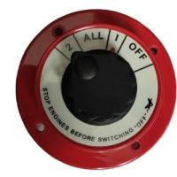 China 250A Continuous Rating Isolator Switch with DC 6-32V and 1-2-ALL-OFF Operation for Dual Battery Systems for sale