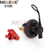 China 200A Continuous Rating 12V-24V DC Voltage ABS and Copper Material Isolator Switch Battery Disconnect Switch for RV Marine Truck for sale