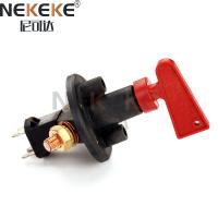 China 200A Continuous Rating 12V-24V DC Voltage ABS and Copper Material Isolator Switch Battery Disconnect Switch for RV Marine Truck for sale