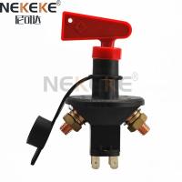China 200A Continuous Rating 12V-24V DC Voltage ABS and Copper Material Isolator Switch Battery Disconnect Switch for RV Marine Truck for sale