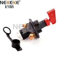 China 200A Continuous Rating 12V-24V DC Voltage ABS and Copper Material Isolator Switch Battery Disconnect Switch for RV Marine Truck for sale