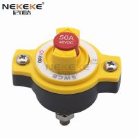 China 50A Continuous Rating IP65 Waterproof ABS and Copper Material Battery Isolator Switch for Marine and Automotive Use for sale