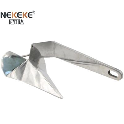 China Marine Delta Anchor with S.S.316 and Galvanized Carbon Steel Material Featuring Auto-Recovery Geometry for Boats for sale