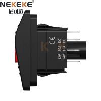 China IP65 Waterproof Marine Switch Panel 12V/24V Voltage Alarm Switch Panel with 10000 Cycles Mechanical Life for Bilge Pump for sale