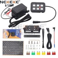China 6 Gang Dimmable Touch Marine Switch Panel IP65 Waterproof Switch Control Box for Car and Boat for sale