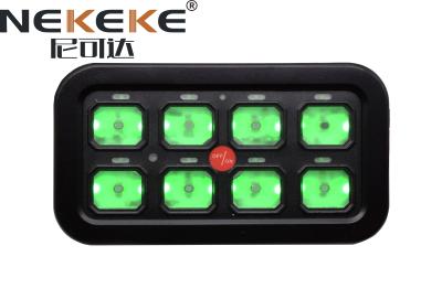 China IP65 Waterproof 8 Gang Marine Switch Panel with 12-24V DC and 1200W Max Output for Circuit Control for sale