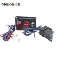 China Carbon Fiber IP65 Waterproof 12V 30A Marine Switch Panel for Boats and Racing Cars for sale