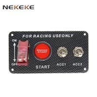 China Carbon Fiber Marine Rocker Switch Panel with IP65 Waterproof Rating and 10000 Cycles Durability for sale