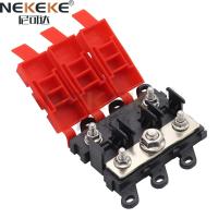 China 200A Marine Fuse Box with Dustproof Cover and Copper Alloy Bolt Fuse Holder for Battery Protection for sale