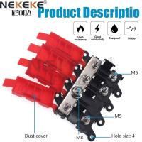 China 200A 3-Way Marine Fuse Box Copper Alloy Fuse Holder for Power Distribution for sale