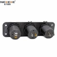 China 3 In 1 200W Marine Power Socket with PD Socket Boat Power Outlet for 12-24V Vehicles for sale