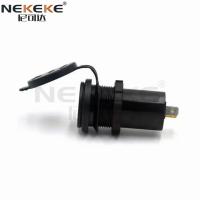 China 60W PD Type C QC3.0 USB Car Charger Socket With Voltmeter 12V 24V For Marine Vehicle for sale