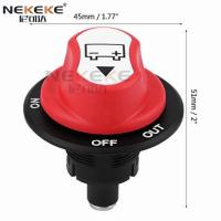China 32V 50A Marine Battery Disconnect Switch ON OFF Master Cut Off Isolator Switch For Boat RV ATV Car Vehicle for sale