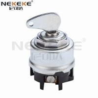 China 12-24V 100A Marine Battery Isolator Switch Excavator Parts Truck Ignition Lock Switch for sale