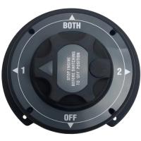 China Heavy Duty 36V 310A 3Position Dual Battery Isolator Switch Solid Copper Contacts ABS Housing For Marine Boat Yacht Car RV for sale