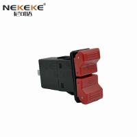 China Waterproof Marine Power Socket 12-24V DC Dual USB Charger Socket with LED Light for Boats and Cars for sale