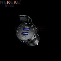 China Waterproof Marine Power Socket with QC 3.0 Fast Charging and Voltage Monitoring for Boats and Cars for sale
