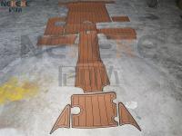 China 1/4 Inch Thickness UV Tested 3000 Hours Self Adhesive Marine EVA Flooring for Mastercraft X35 Swim Platform for sale