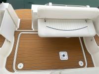 China Marine EVA Flooring For 2000 Bayliner 2855 Swim Platform Cockpit Pad EVA Foam Faux Teak Deck Floor Mat Seadek Gatorstep Style Self Adhesive for sale