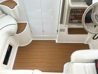 China Marine EVA Flooring For 2000 Bayliner 2855 Swim Platform Cockpit Pad EVA Foam Faux Teak Deck Floor Mat Seadek Gatorstep Style Self Adhesive for sale